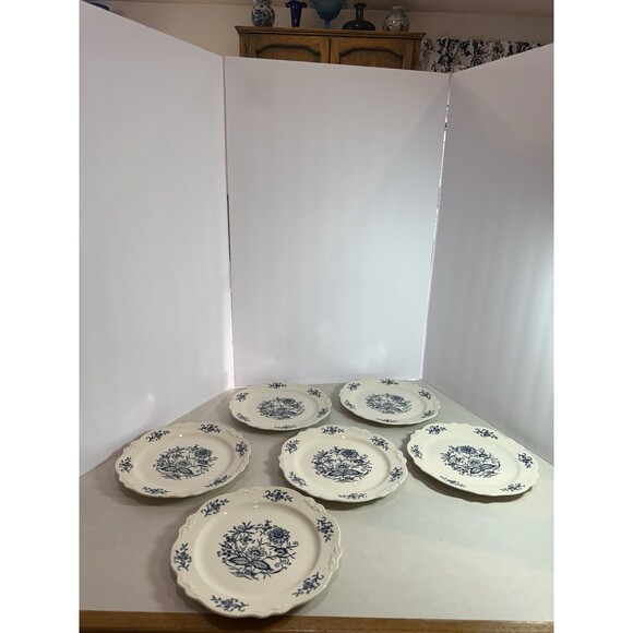 Sheffield | Dining | Sheffield Blue Dresden Usa Dinner Plate Blue ...